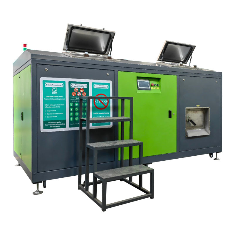 Automatic Organic Food Waste Composting Machine With Microbial High ...