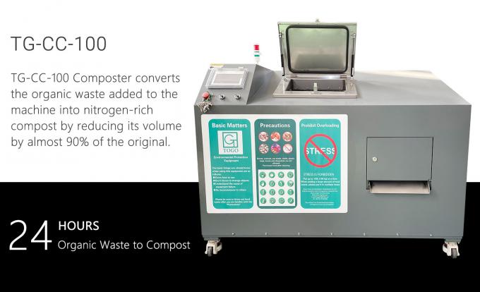 5.3KW Food Organic Waste Decomposer Decomposition Machine For Restaurant