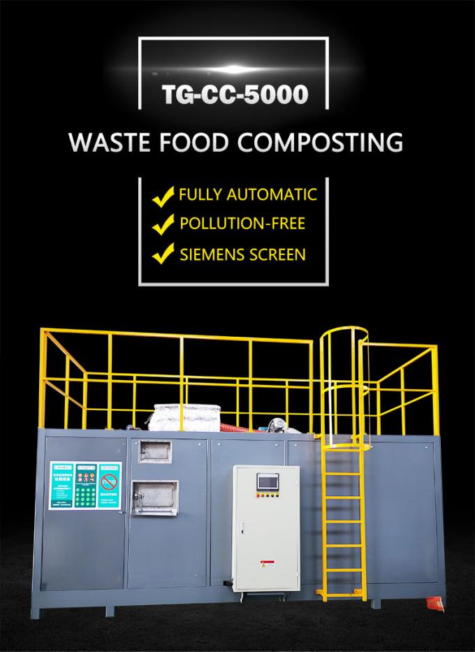 Organic Food Waste Management Machine Environment Friendly Commercial ...