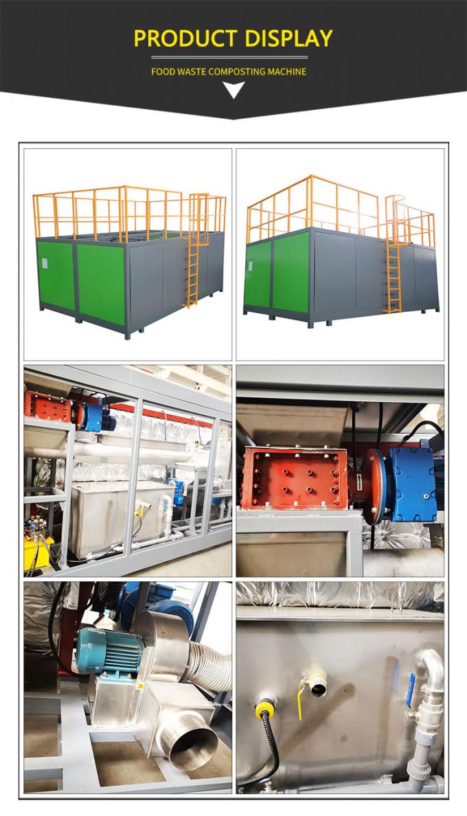 Organic Food Waste Management Machine Environment Friendly Commercial ...